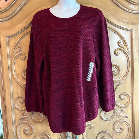 eight eight eight | Sweaters | Nwt Eight Eight Eight Burgundy Sweater ...
